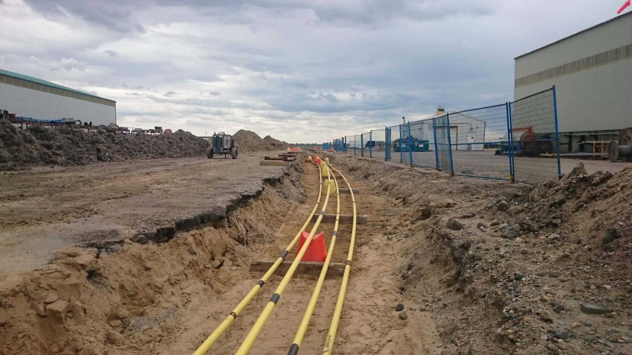 Buried Ammonia Pipeline - SECON Group